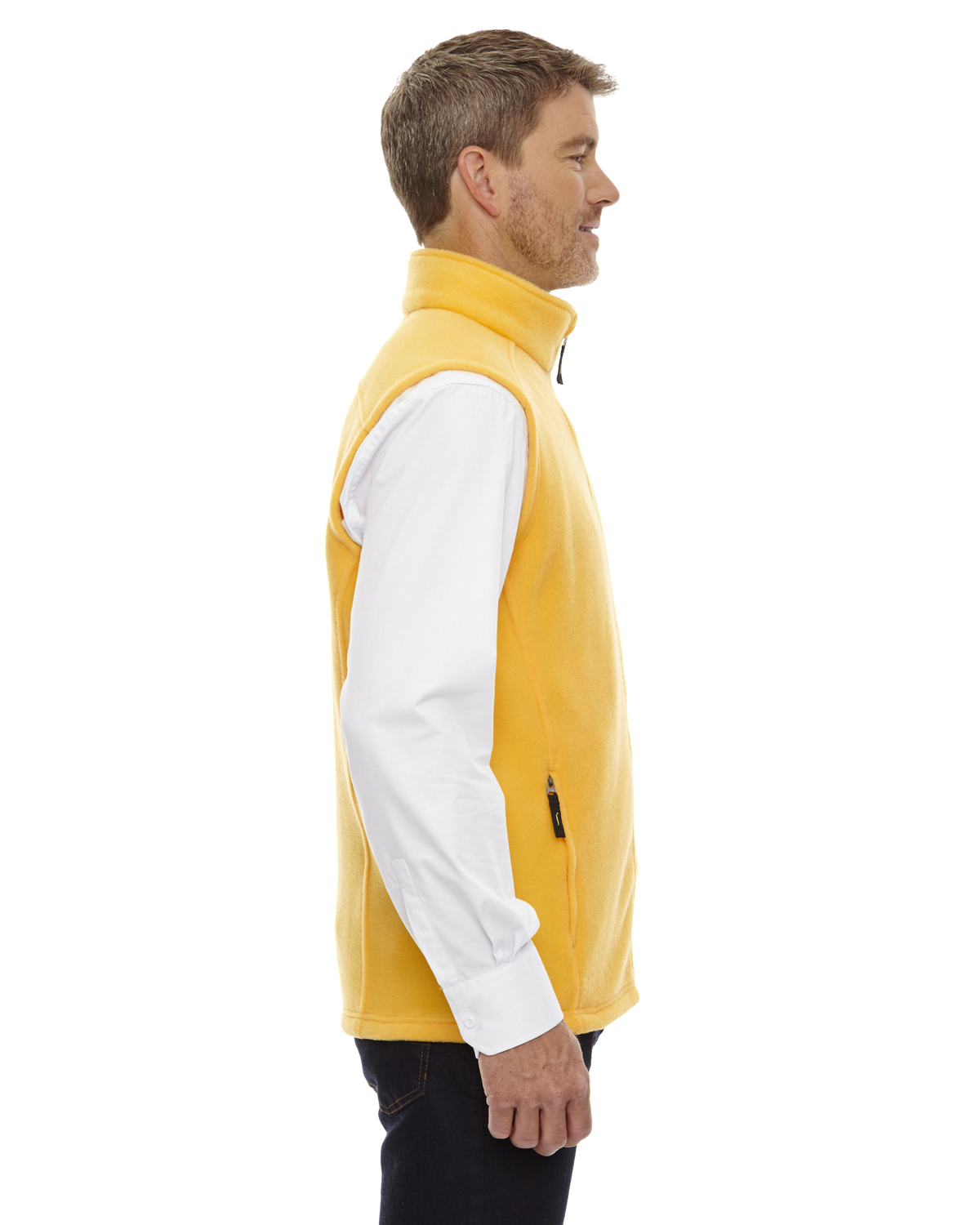 Ash City Core 365 Men's Journey 100% Polyester BIG 2XL-5XL Fleece Vest ...