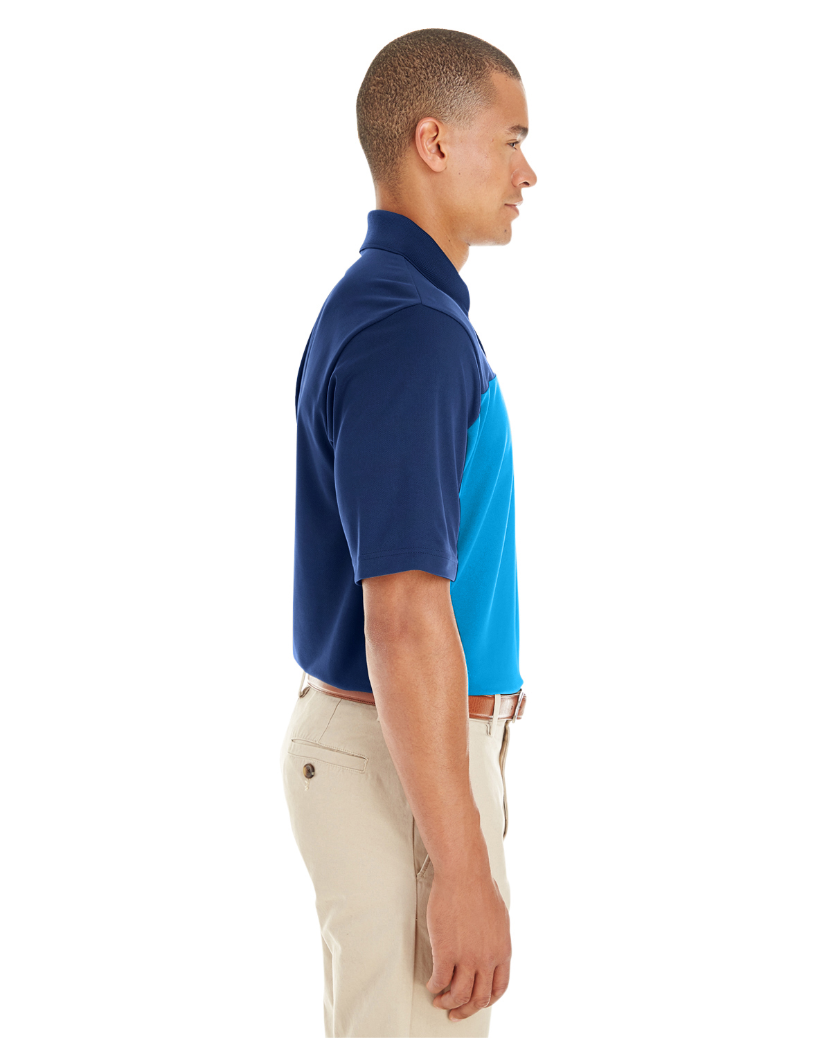 Core 365 Men's Balance Colorblock Performance Piqué 2XL-5XL Polo Shirt ...